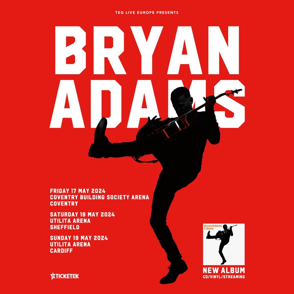 BRYAN RETURNS TO ROYAL ALBERT HALL PLUS 3 ADDED UK DATES IN MAY 2024 ...