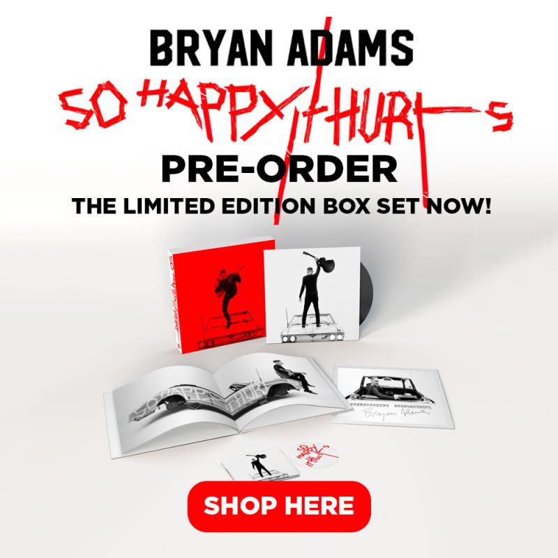SIGNED LIMITED EDITION BOX SET PRE-ORDER | Bryan Adams