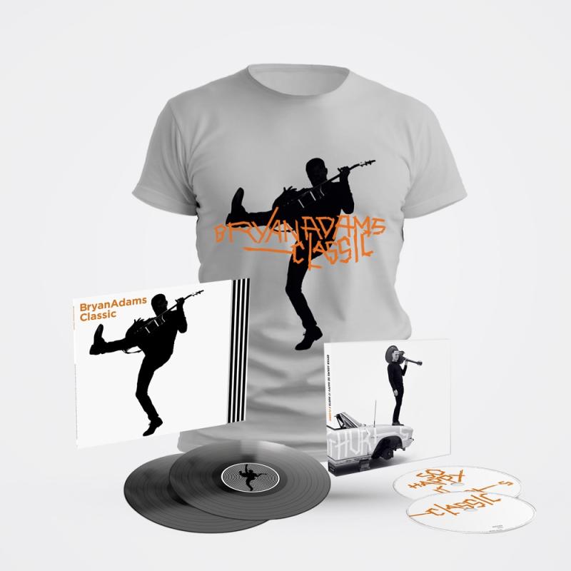 'Classic' CD & Vinyl out October 28, 2022 | Bryan Adams